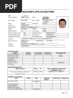 Form C (MDSD Form) | PDF | Ships | Cargo