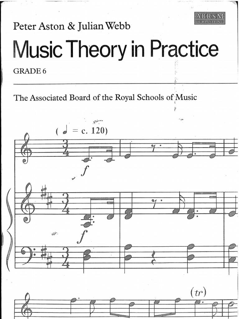 Music Theory in Practice Grade 6 | PDF