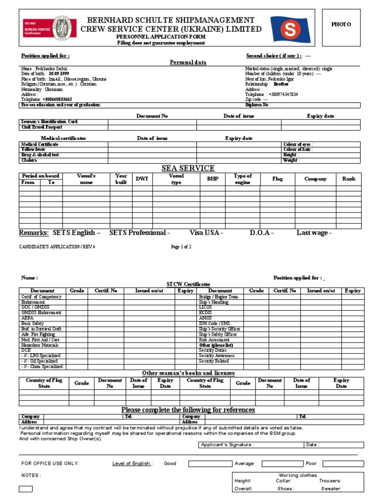 BSM Application Form 2019 (Копия) | Descargar gratis PDF | Government ...