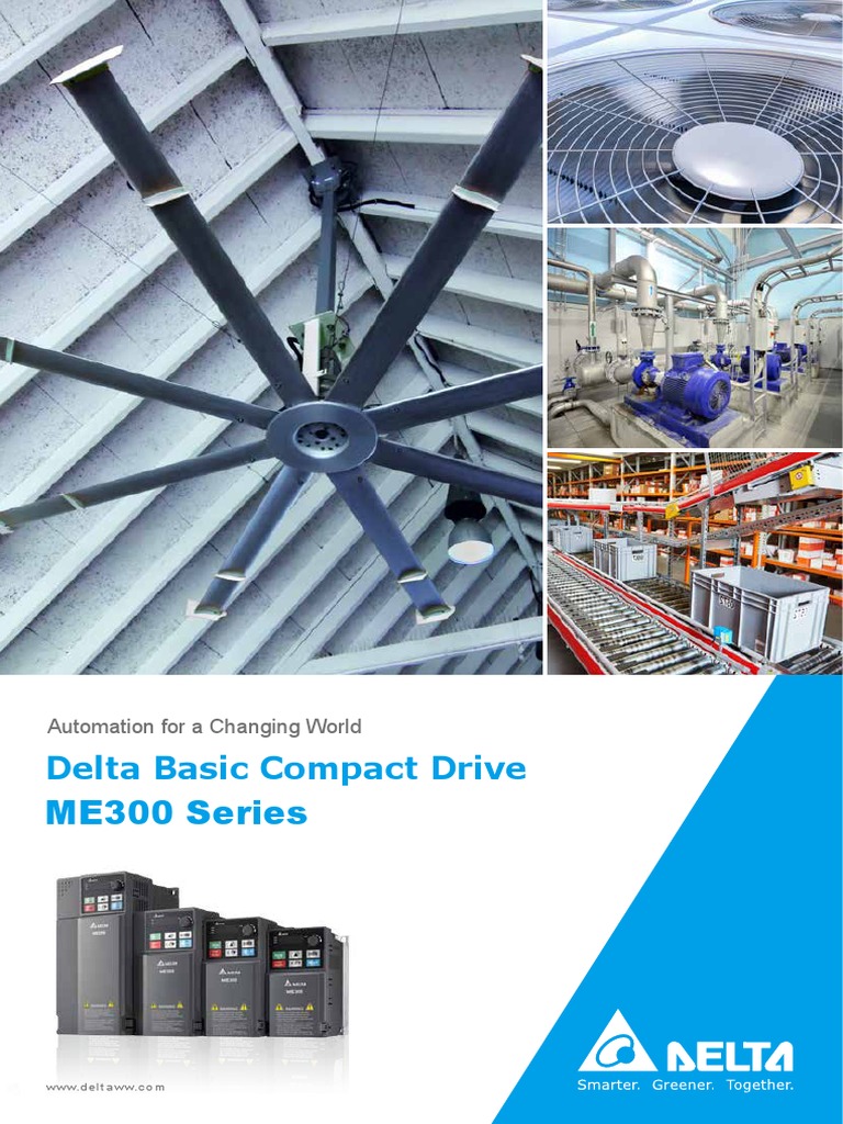 ME300 Series: Delta Basic Compact Drive | PDF | Electric Motor | Power ...