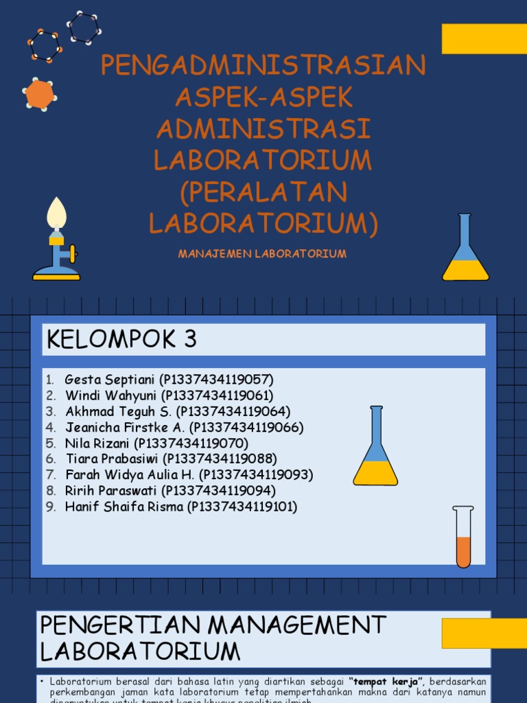 Manajemen Laboratorium | PDF