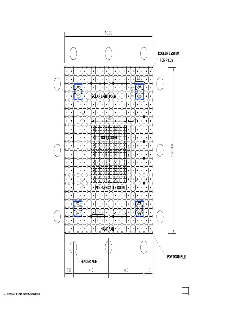Floating Check Post Plan | PDF