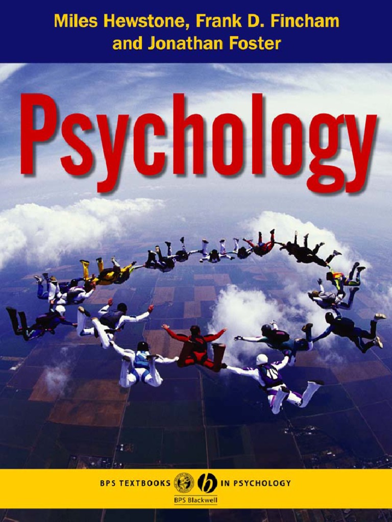 (BPS Textbooks in Psychology) Miles Hewstone, Frank Fincham, Jonathan ...