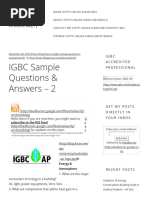 Igbc - AP Practice Paper - 1 - Indian Green Building Council (Igbc ...