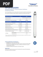TORAY Pressurized PVDF Hollow Fiber Membrane Module "TORAYFIL ...