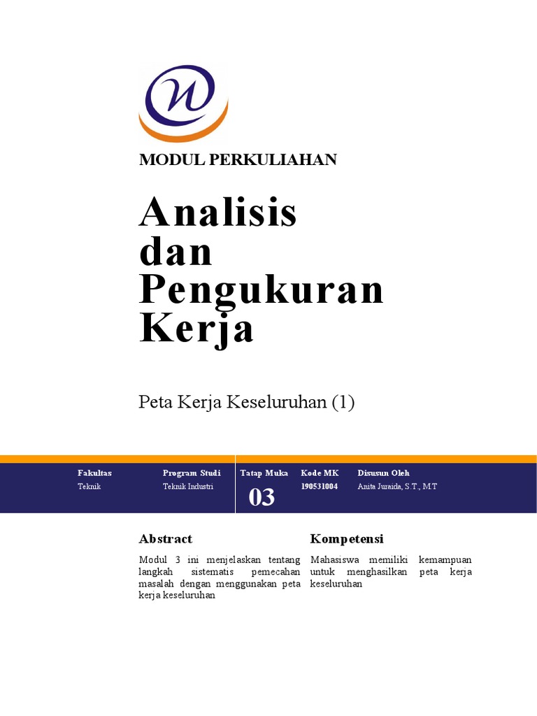 Peta Kerja Keseluruhan | PDF | Teknologi & Rekayasa