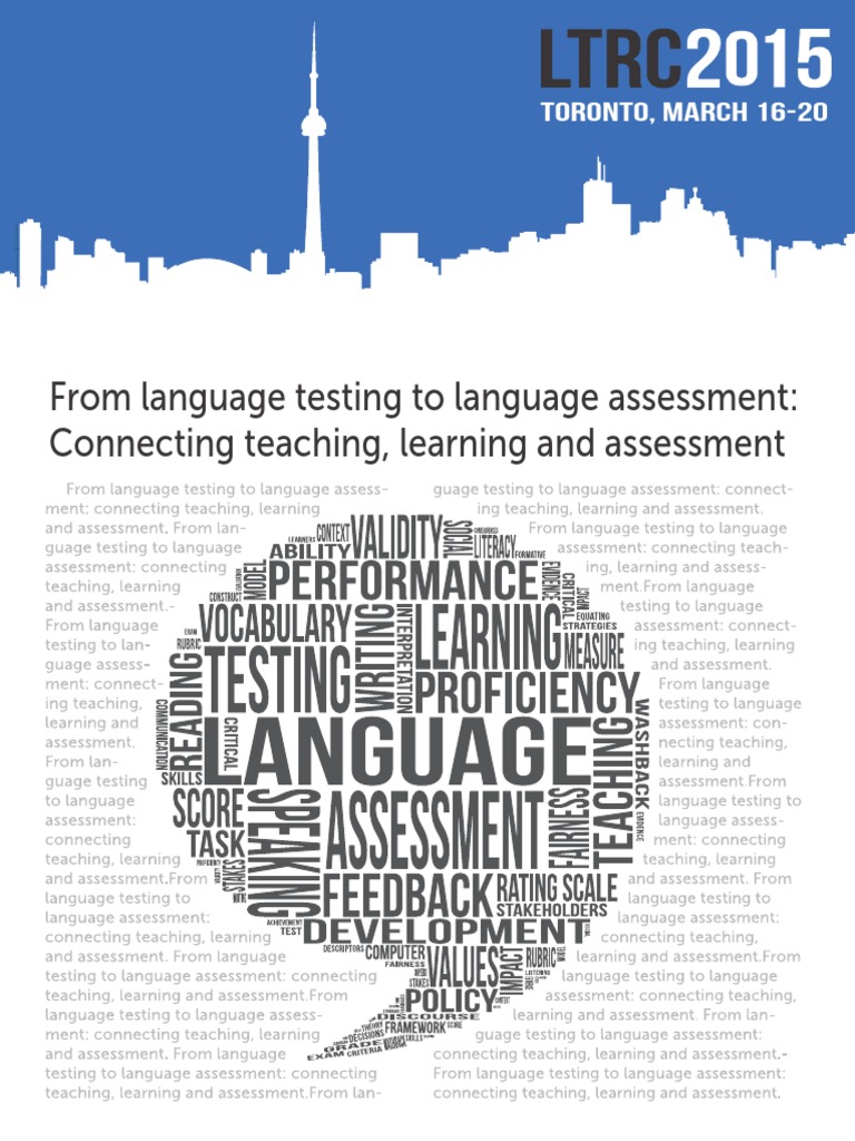 From Language Testing To Language Assessment (PDFDrive) | PDF | Test Of ...