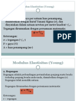Modulus Elastisitas | PDF | Metode & Bahan Ajar | Sains & Matematika