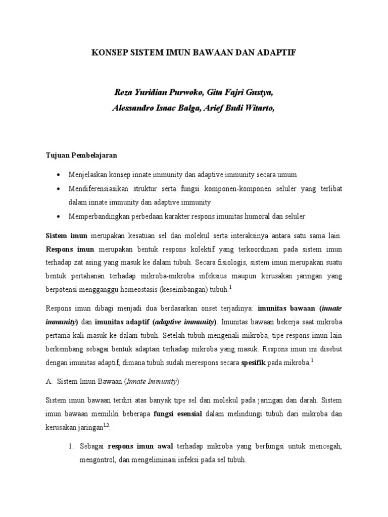 Buku Panduan Modul Imunologi Kompilasi | PDF | Pengembangan Diri ...