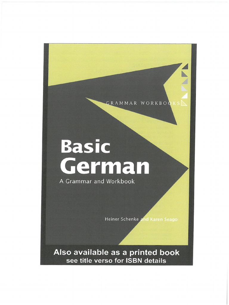 Basic German | PDF