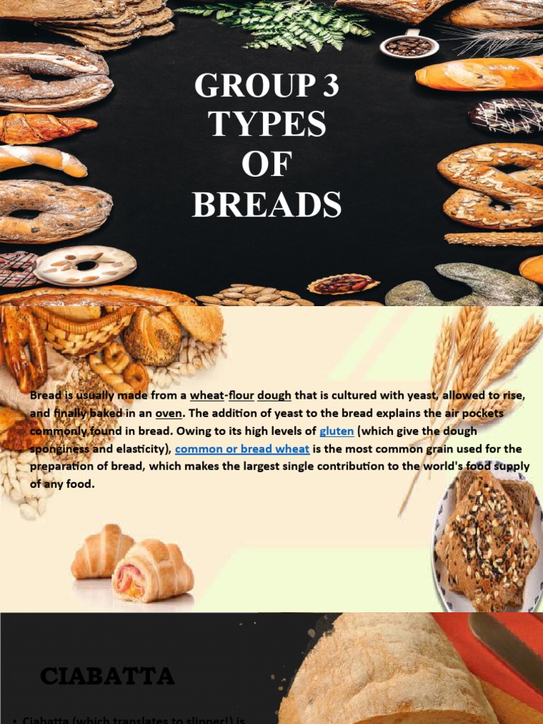 Types PF Bread | PDF | Breads | Dough