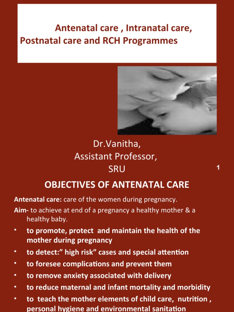 ANC, PNC, RCH - Small Class | PDF | Postpartum Period | Childbirth