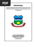Proposal-Contoh Pengaspalan Jalan | PDF