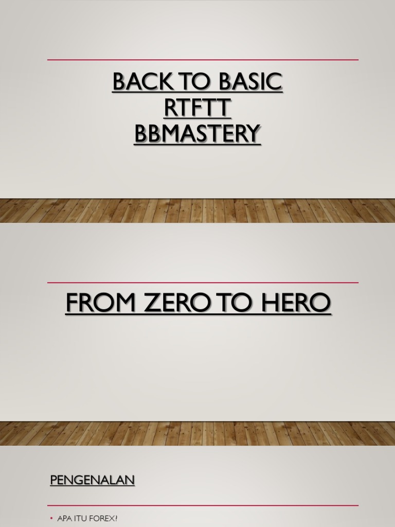Back To Basic | PDF