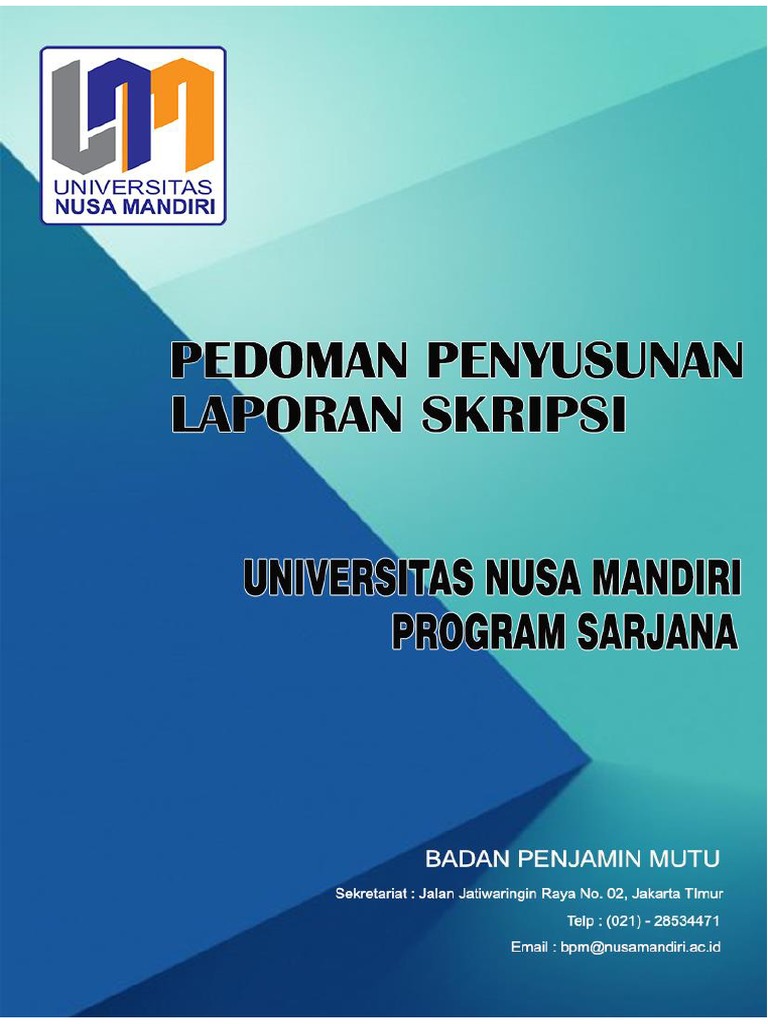 Pedoman Lap Skripsi UNM - 2021 - Update (180821) | PDF