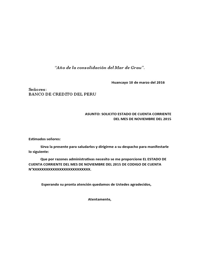 Carta BCP | PDF
