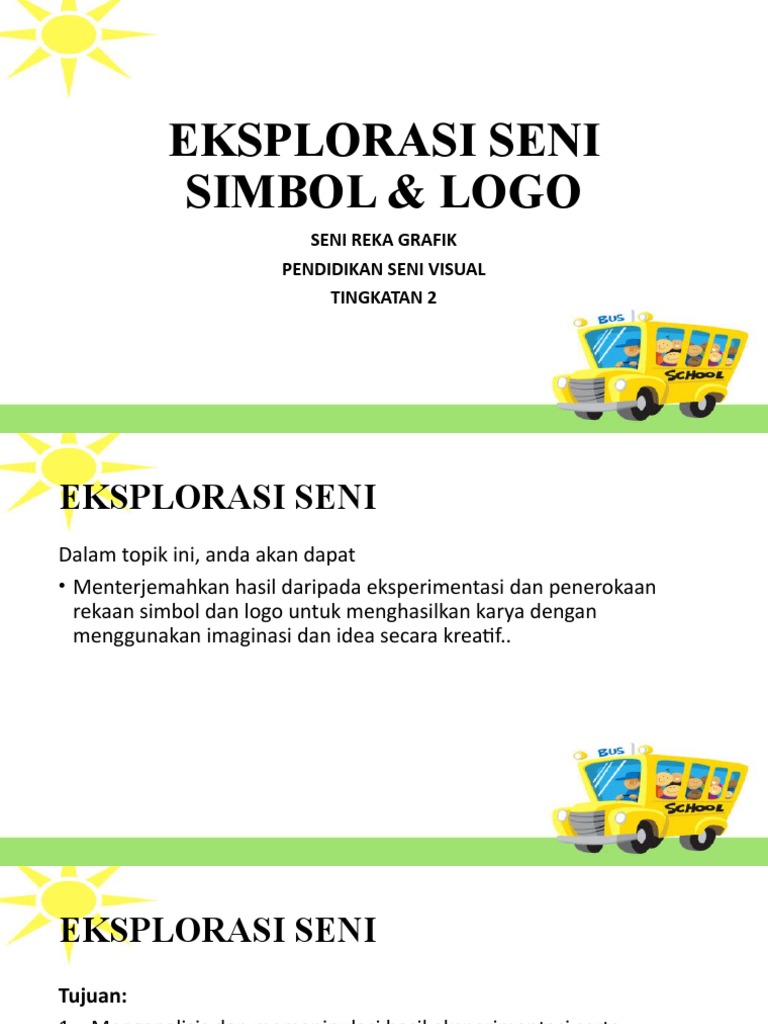 EKSPLORASI SENI - Simbol & Logo | PDF