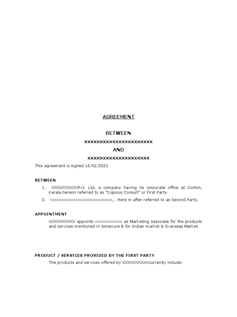 Sales Associate Agreement | PDF | Confidentiality | Value Added Tax