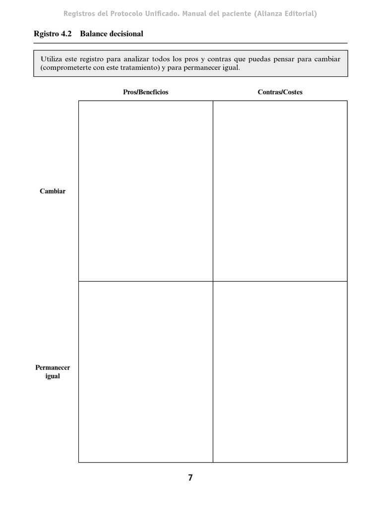 Balance Decisional | PDF