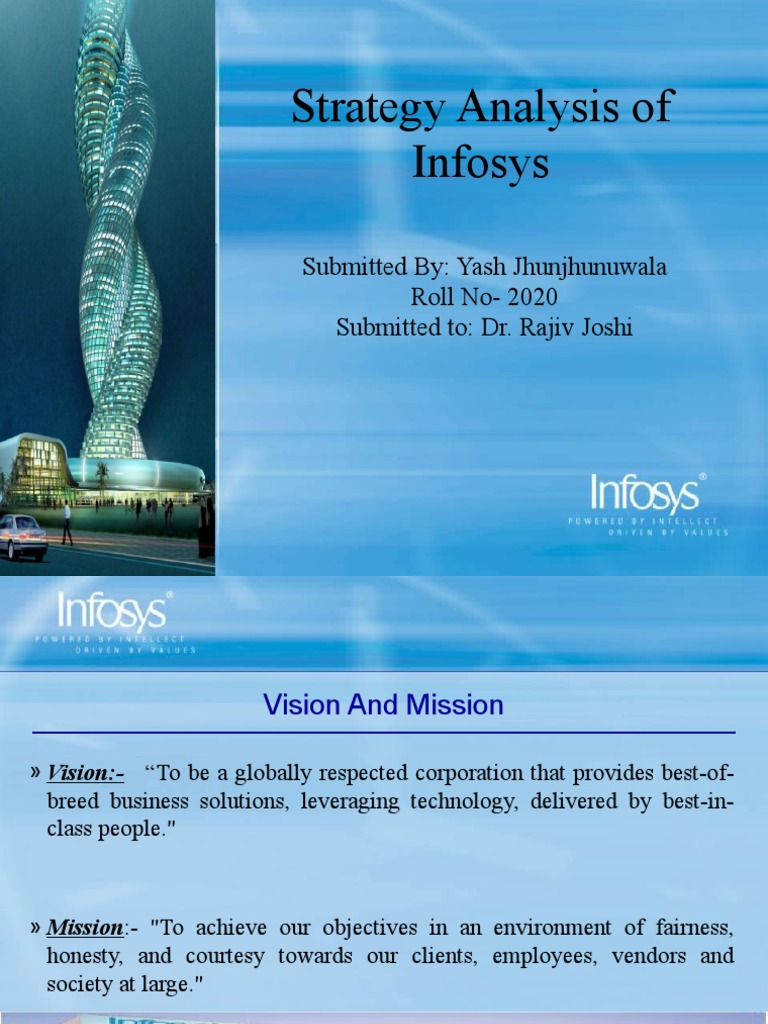Infosys Strategy Analysis Report | PDF | Value Chain | Outsourcing