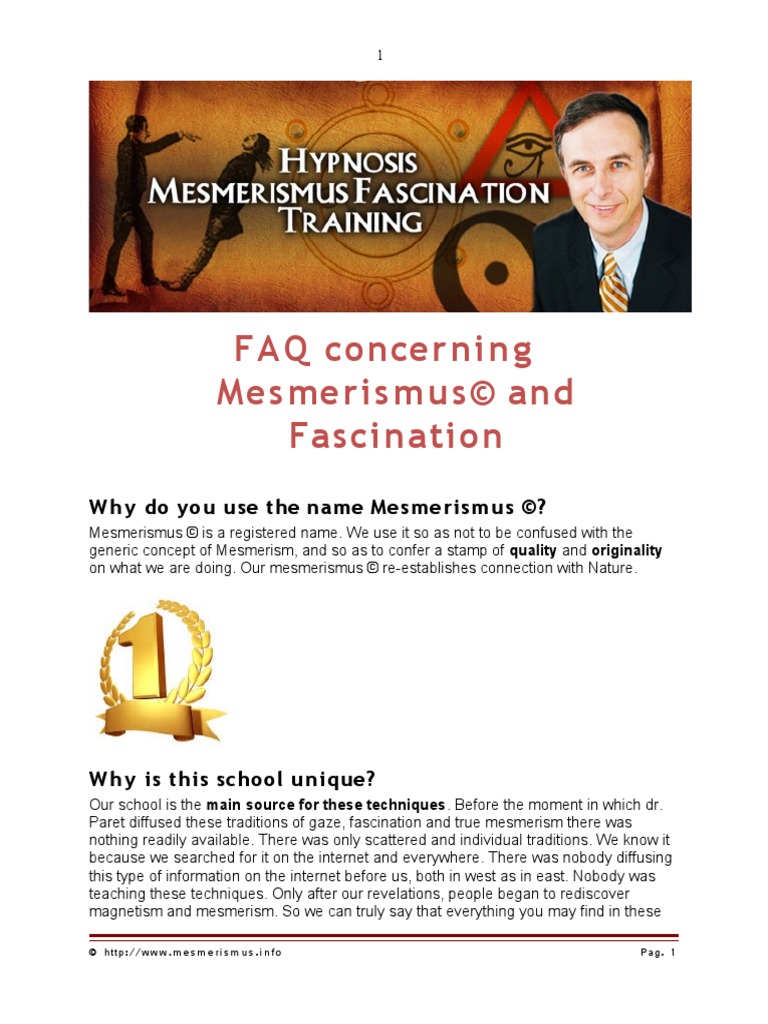 Bonus FAQ English Marco Paret Enhanced | PDF | Hypnosis | Neuro ...