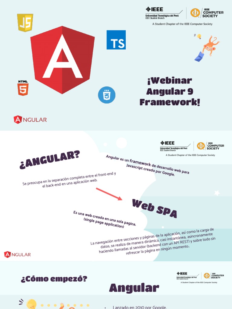 Angular V.9.+ UTP IEEE CS | PDF | Script Java | Red mundial