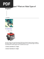 Engine Formulas: Cylinder Swept Volume (V | PDF | Cylinder (Engine ...