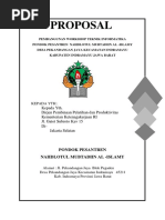 Contoh Proposal Pengajuan BLK Tahun 2024 | PDF