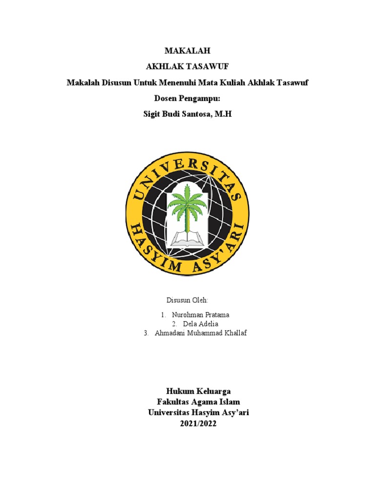 MAKALAH TSWF | PDF