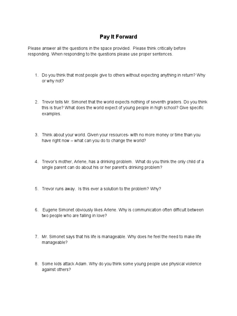 Middle School Critical Thinking | PDF | Self-Improvement