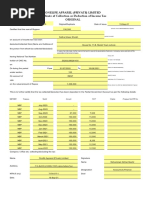 SAMPLE Stock Statement Format Submitted in Bank | PDF | Economies ...