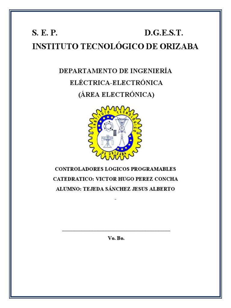 Act1 U3 | PDF | Controlador lógico programable | Ingenieria Eléctrica