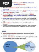 Freshman Geography Lecture 3 | PDF | Ethiopia | Plateau