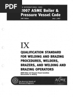 ASME Sections Overview and Codes | PDF | Electric Heating | Materials