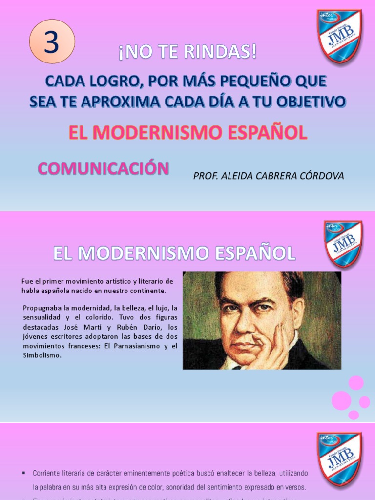 El Modernismo Español | PDF