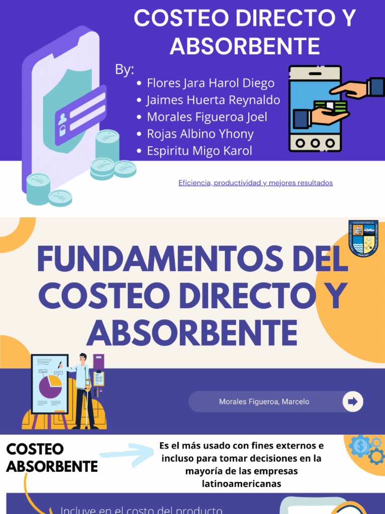 Costeo Directo y Absorbente | PDF | Costo | Presupuesto