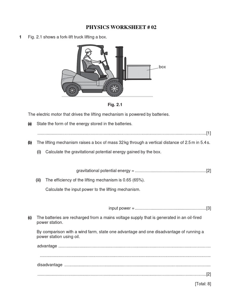 Phy Worksheet IG 3 Phase 2,3 | PDF | Pressure | Gases