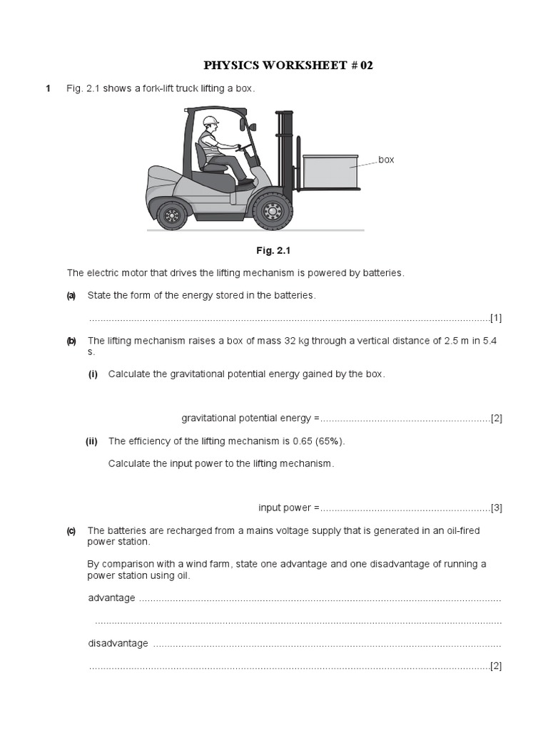 Phy Worksheet IG 3 Phase 2 | PDF | Pressure | Gases