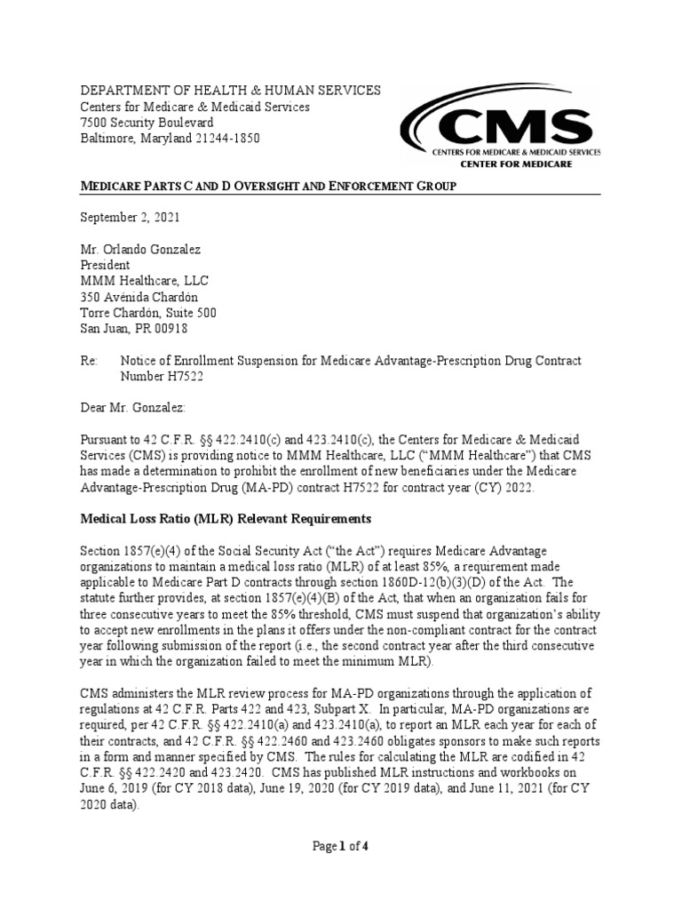 Documento MMM | PDF | Medicare (United States) | Medicaid