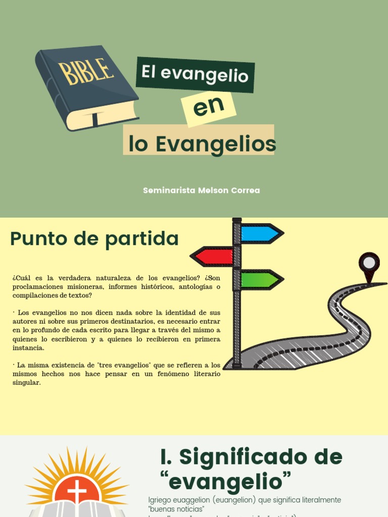 Introducción A Los Evangelios Sinópticos | PDF | Jesús | Evangelios
