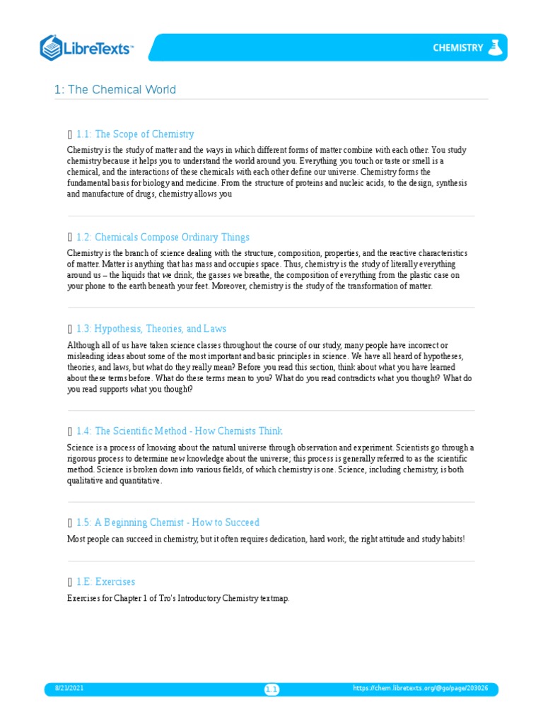 Understanding the Fundamental Principles of Chemistry: A Guide to the ...