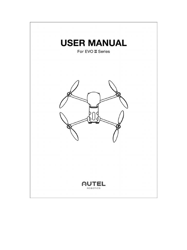 Autel-Robotics EVOII-Series Manual-Completo en 2021 | PDF | Film Speed ...