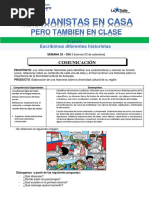 Sesion Leemos Historietas | PDF | Cómics | Evaluación