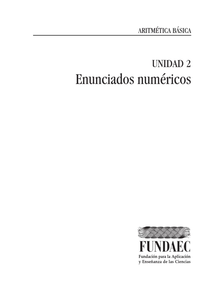 Enunciados Numericos 1-3 | PDF | Conjunto (Matemáticas) | infinito