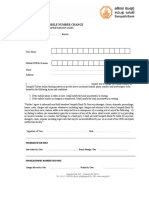 Mobile Number Change Request Form | PDF | Career & Growth | Finance ...