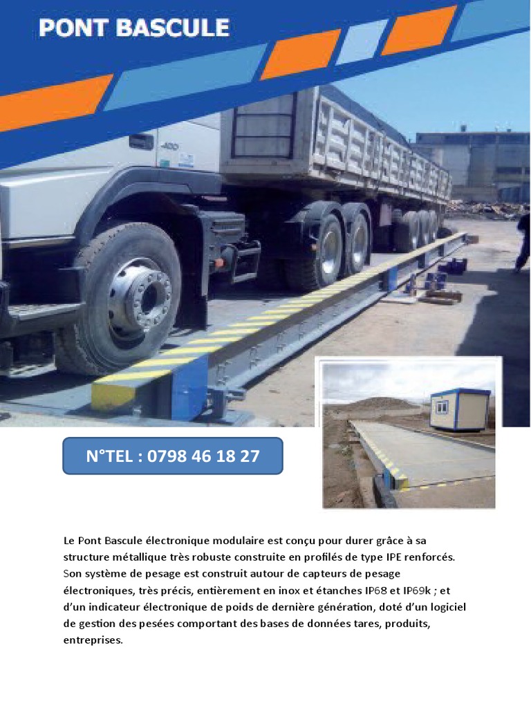 Pont Bascule | PDF | Imprimante (Informatique) | Pont