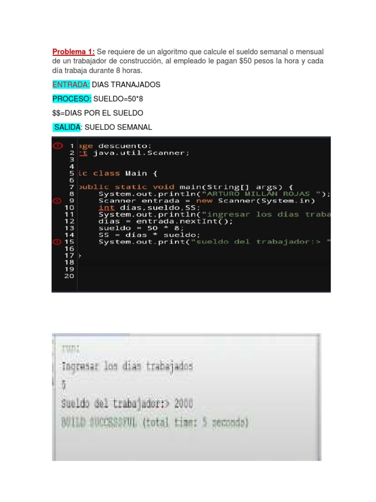 Ejercicios de Solución de Problemas JAVA | PDF