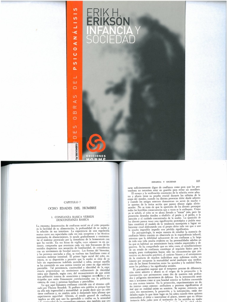 Erikson, Erik. Infancia y Sociedad. Cap. 7 | PDF