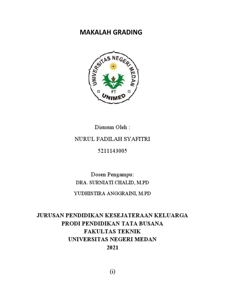 Makalah Grading | PDF