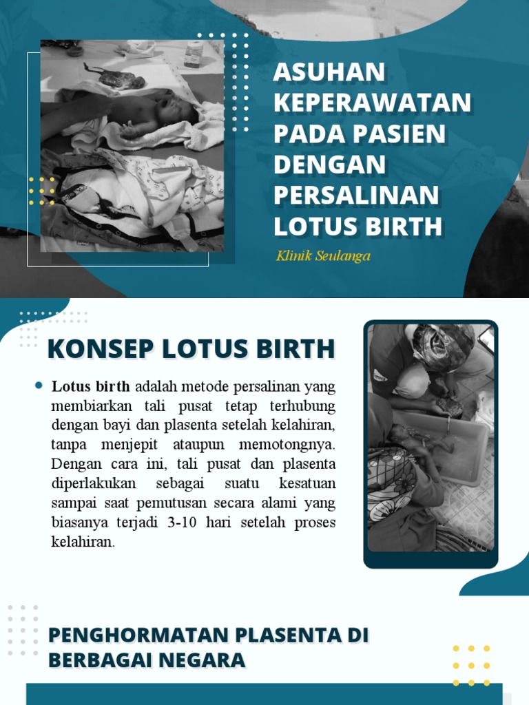 Asuhan Keperawatan Lotus Birth | PDF